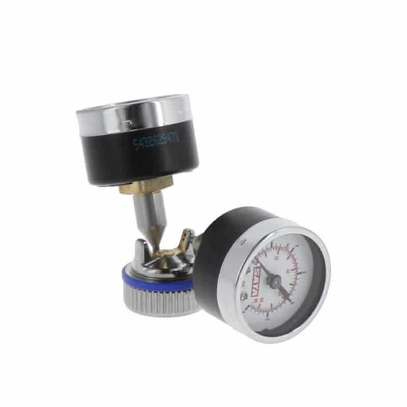 SATA Prüfluftdüse 0,3 - 1,2 mit 2 Manometern, kpl. [für SATAminijet ...